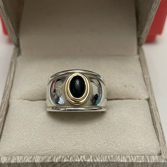 James Avery | Jewelry | Retired James Avery Black Onyx Christina Ring ...